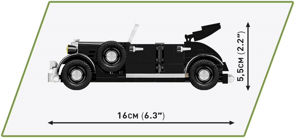 COBI 2261 - GENERAL DE GAULLE'S HORCH 830 BL – Warbrix.fr